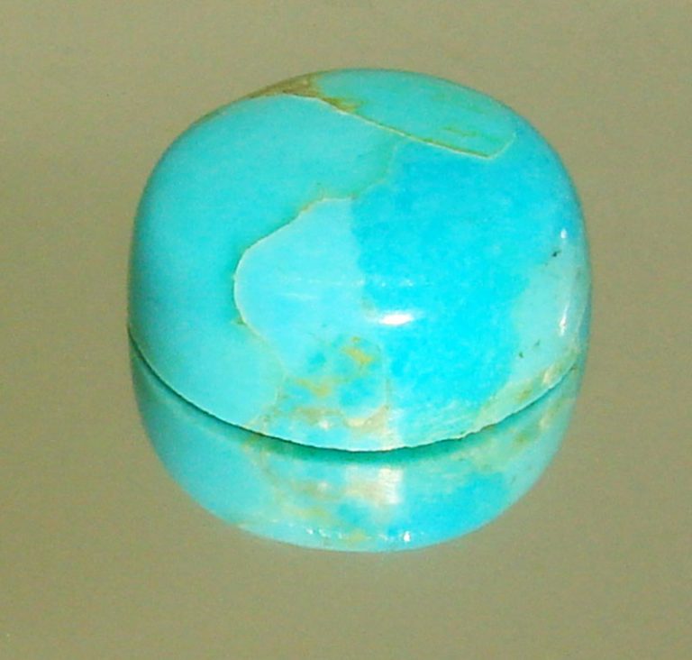 Turquesa Azul Natural de 8,00 Quilates con Talla Redonda. Procedente de ...